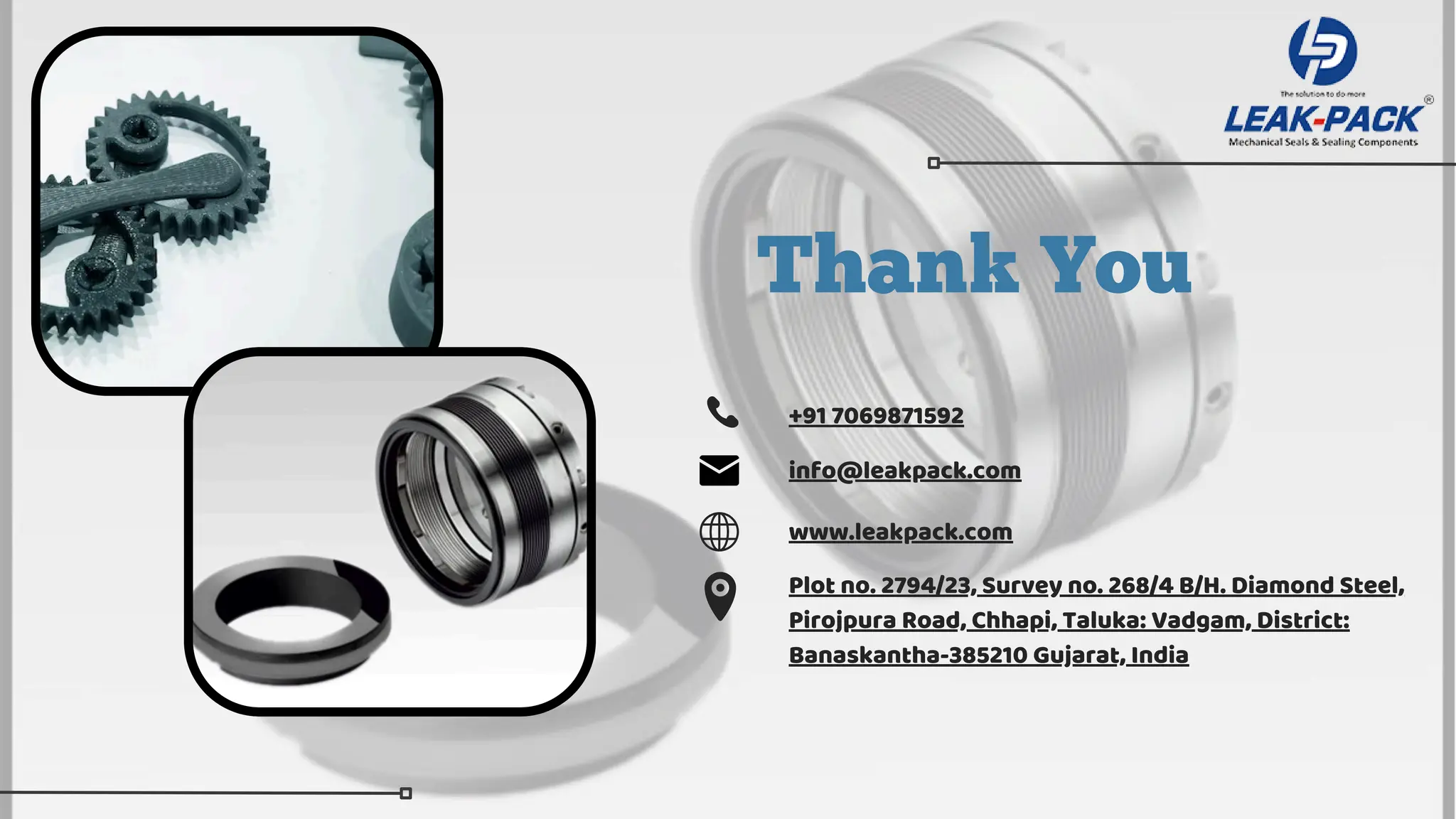 What are the components of a mechanical seal? | PDF