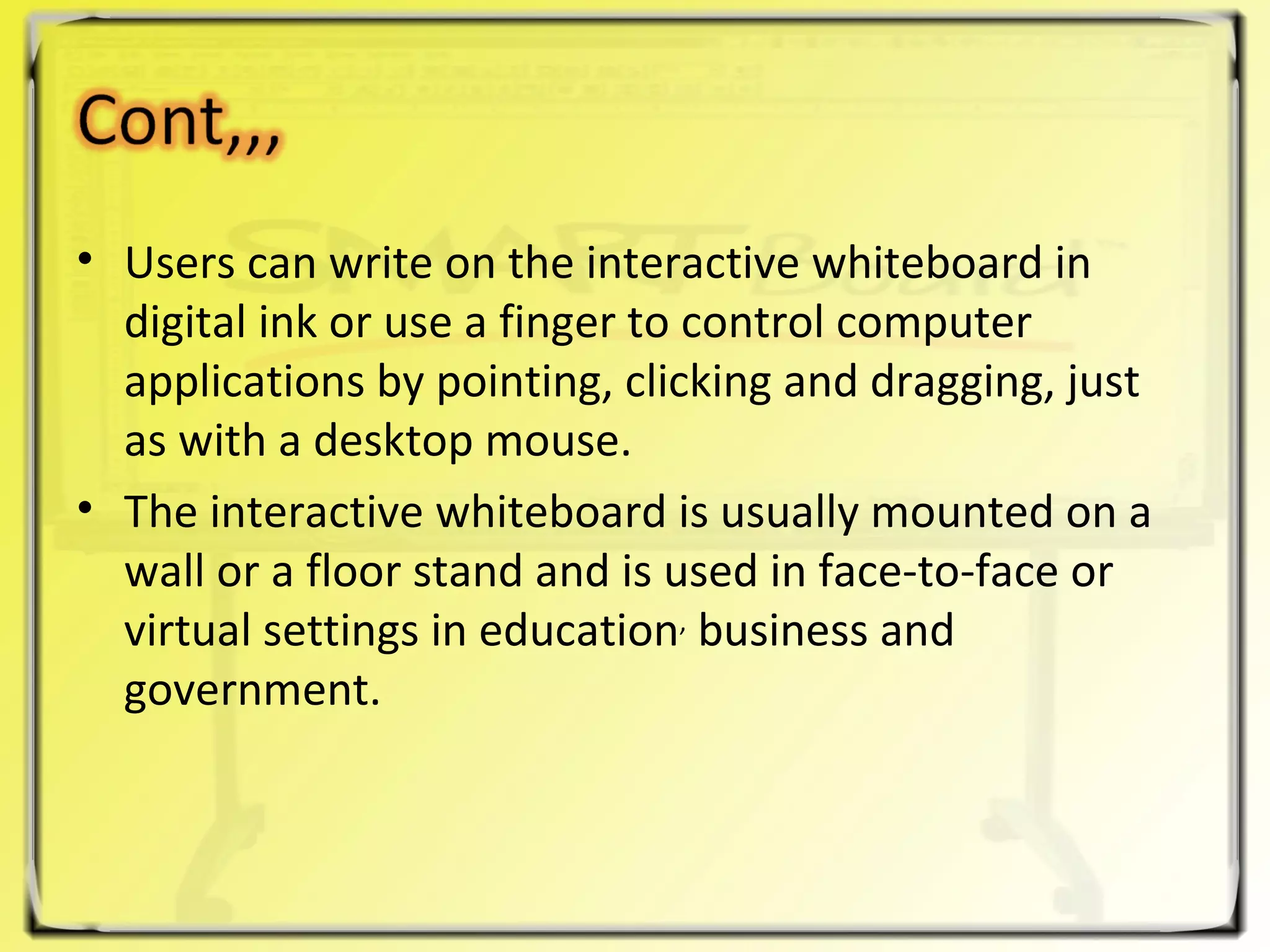Smart Boards | PPT