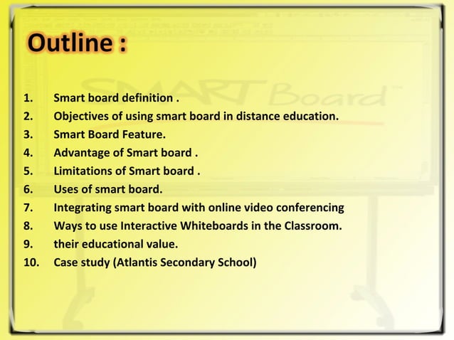 Smart Boards | PPT | Web Conferencing | Computer Software and Applications