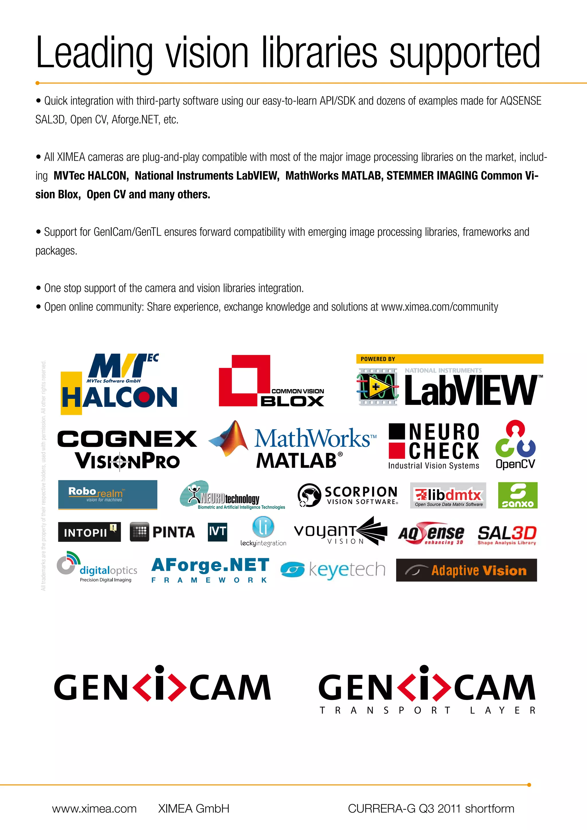 Smart camera-currera-g-ximea | PDF | Cameras and Camcorders | Consumer Electronics