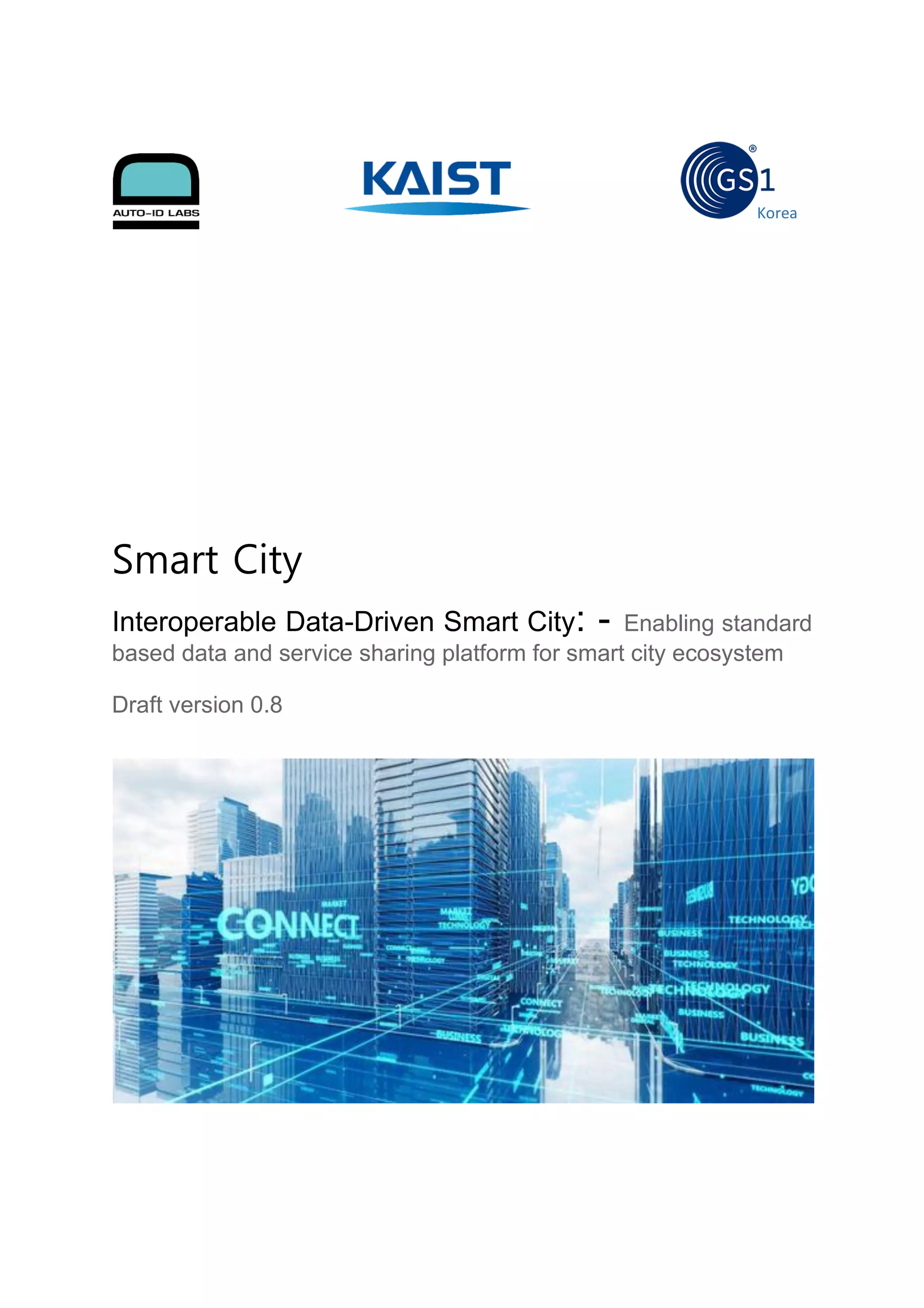 Smart city position paper - GS1 standards perspective | PDF