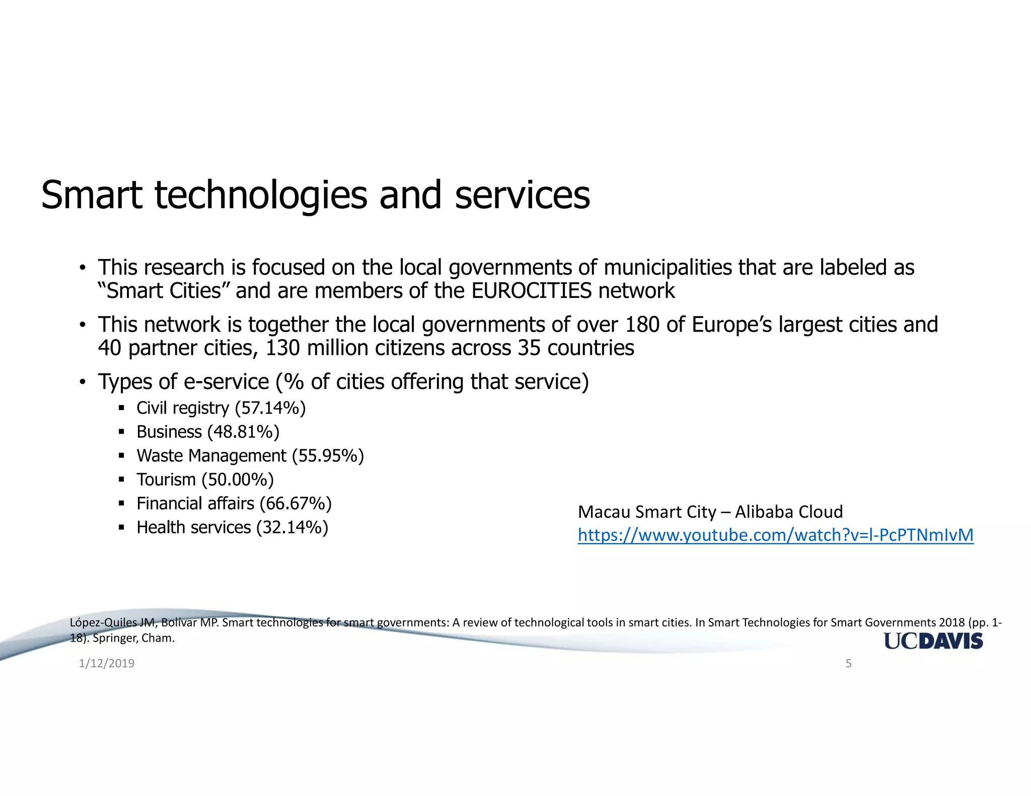 Smart city- services and technologies | PPT
