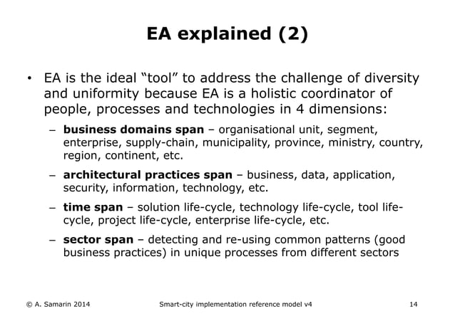Smart-city implementation reference model | PPTX