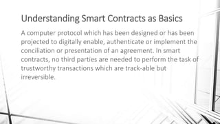 Smart contracts | PPT