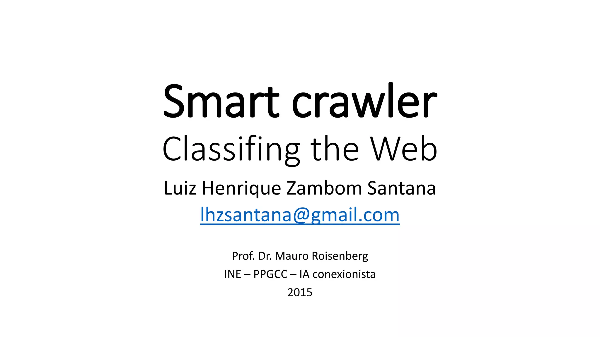 Smart Crawler | PPTX