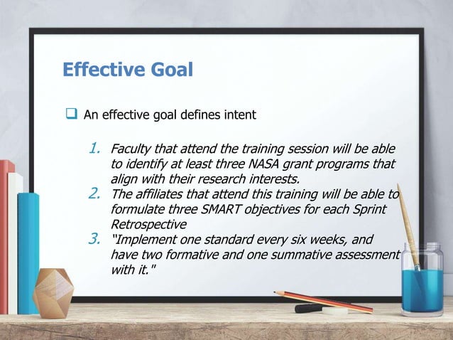 SMART - Developing Effective Goals and Objectives.pptx | Business ...