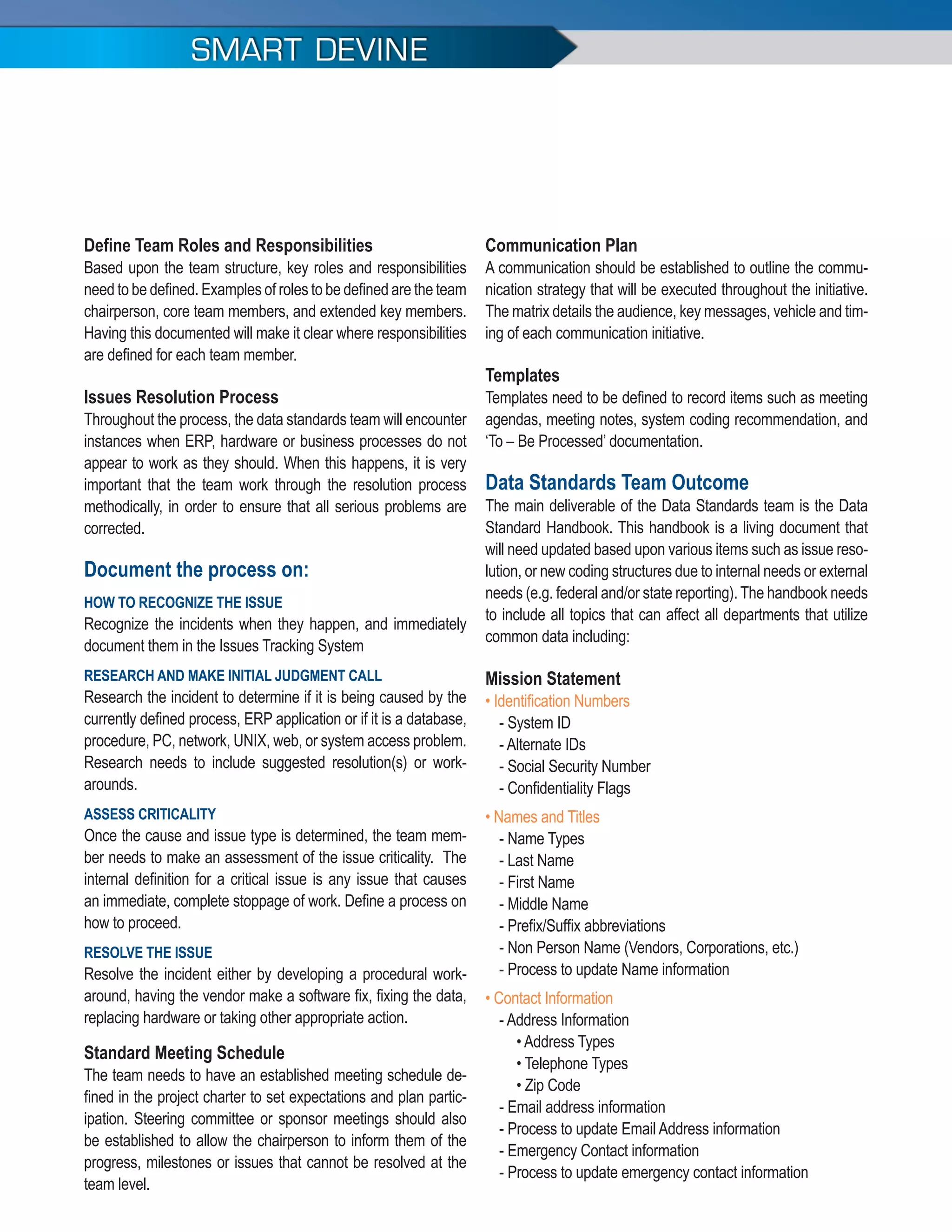 Why Data Standards? | PDF