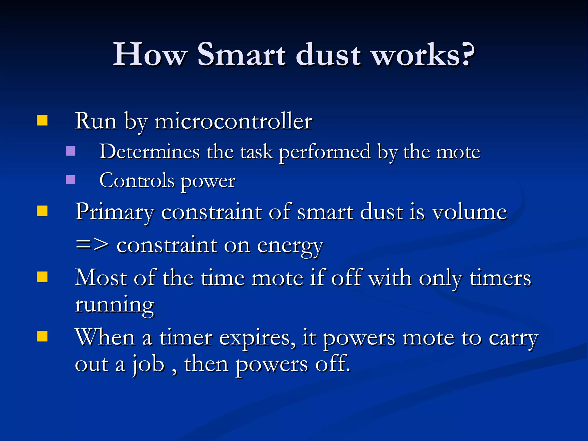Smart Dust | PPT