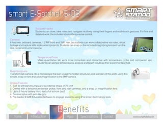 Smart e-satchel-s03 | PDF | Tablets and E-readers | Consumer Electronics