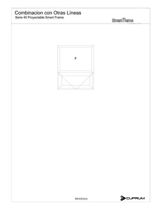 Smart frame serie 45 ventana proyectable RPT | PDF