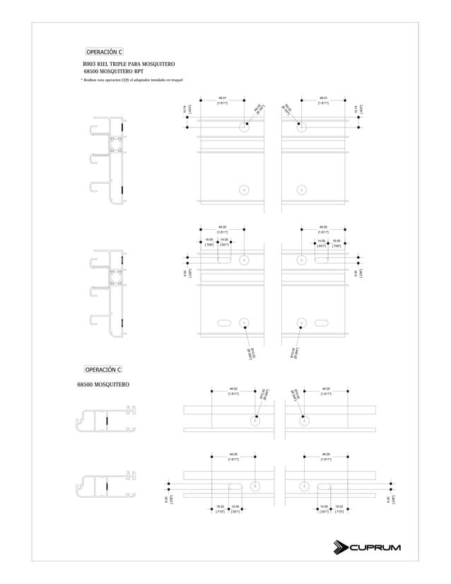 Smart frame serie 80 ventana y puerta corrediza mosquitero RPT | PDF ...