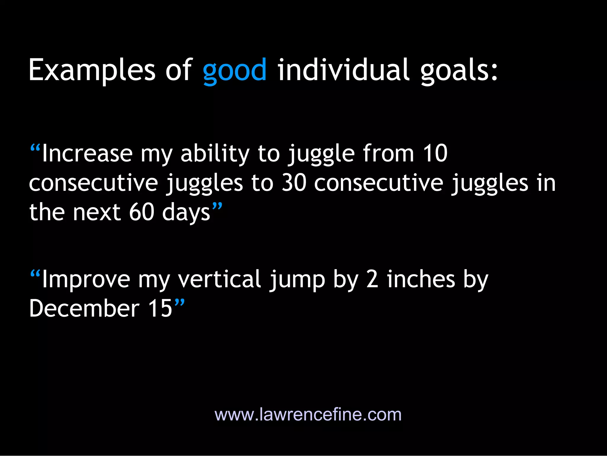 Smart Goal Setting | PPT