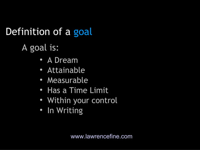 Smart Goal Setting | PPT | Soccer | Sports