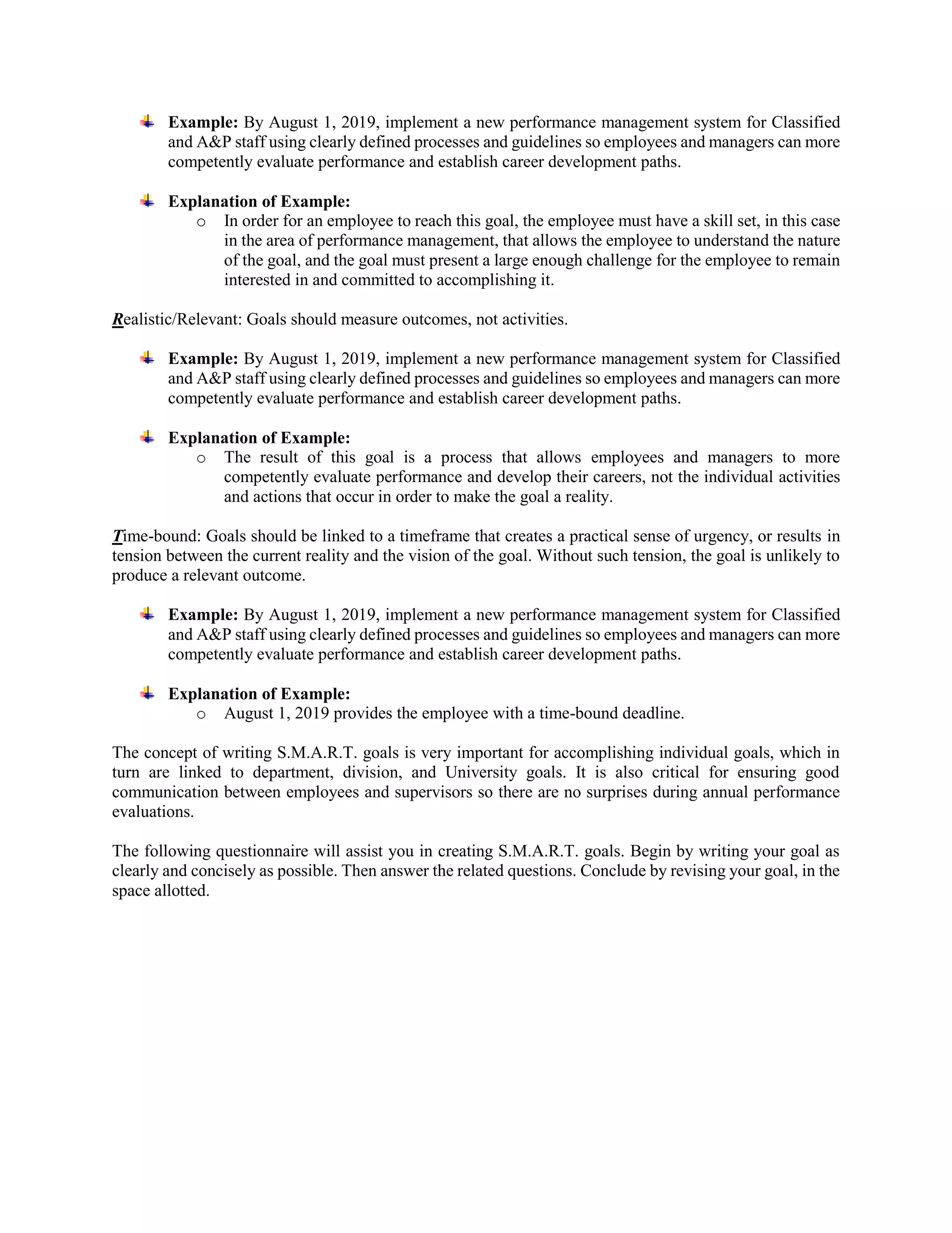 Smart goals | PDF