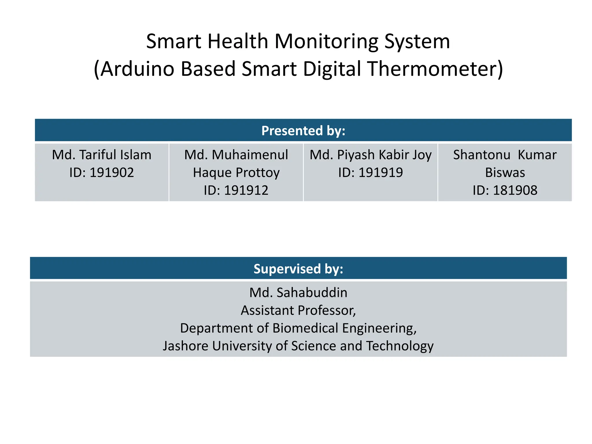 Arduino based digital smart thermometer.pptx