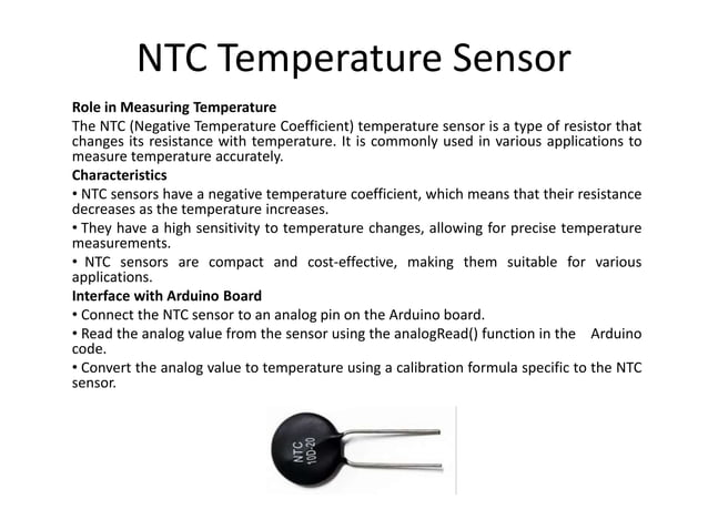 Arduino Based Digital Smart Thermometerpptx Consumer Electronics