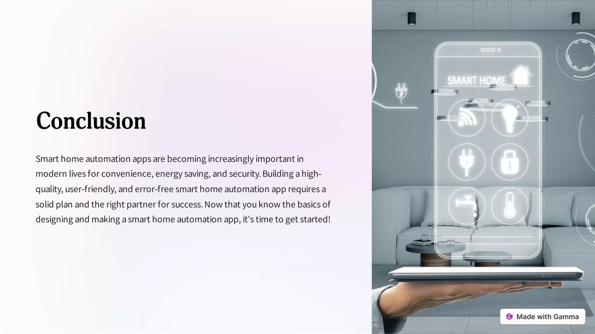 How to Build A Smart Home Automation App? | PPT