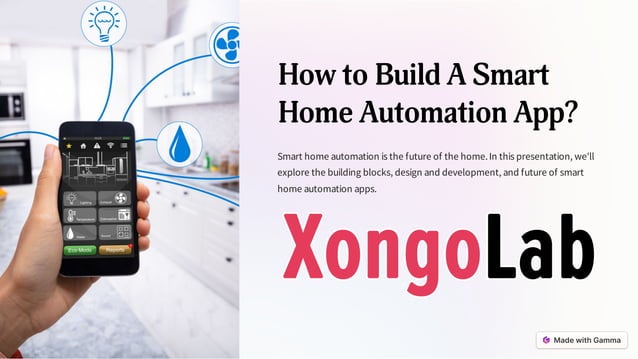 How to Build A Smart Home Automation App? | PPT
