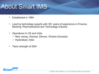 Smart Ims Inc Pp | PPT