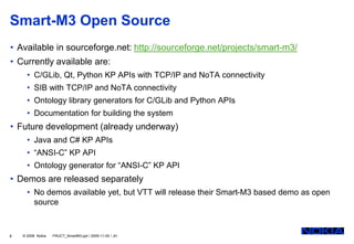 SOFIA - Smart M3. NOKIA | PPT