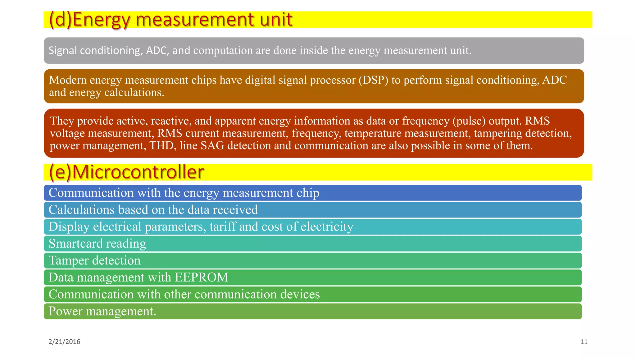 Smart metering-system | PPTX