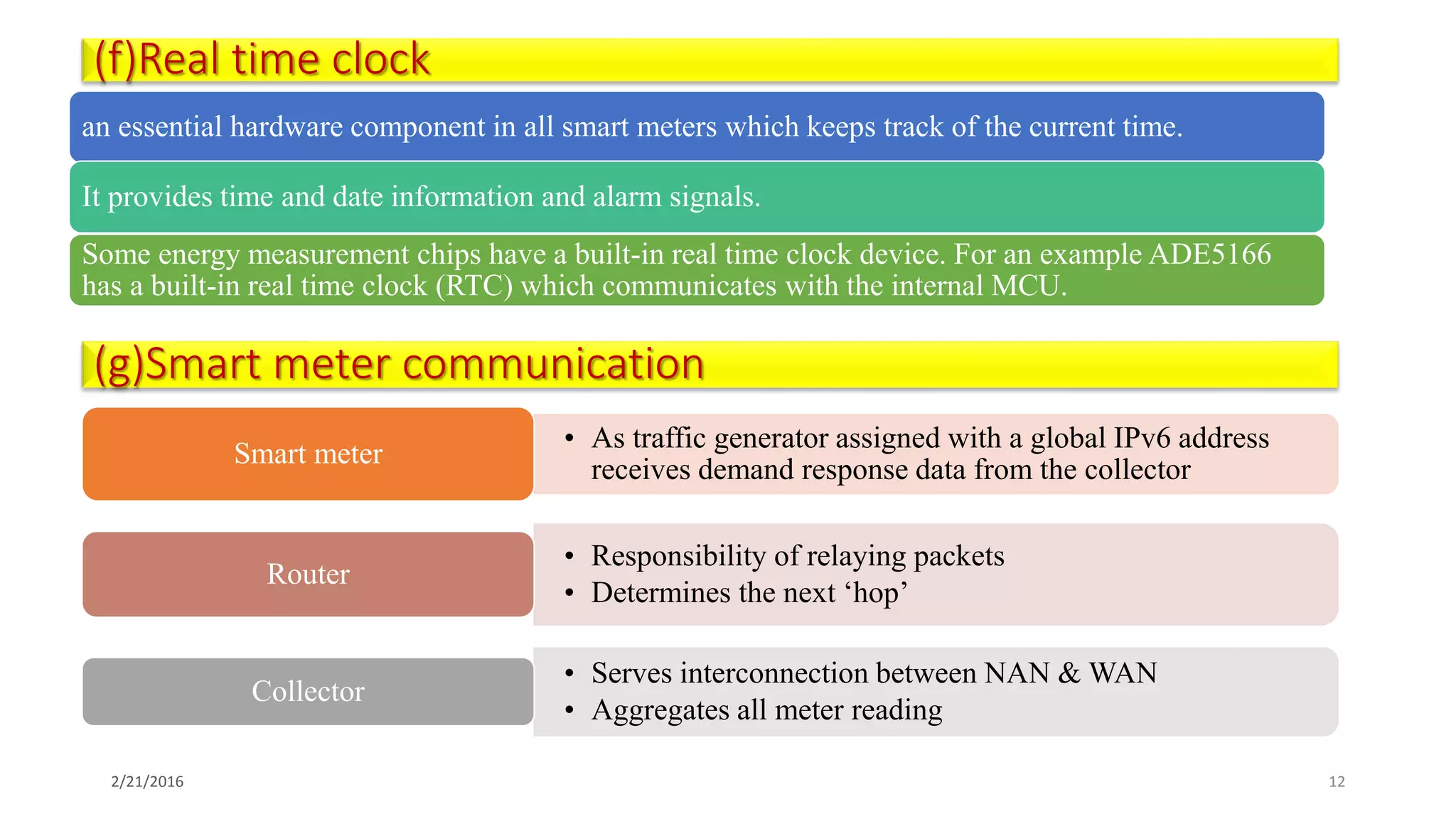 Smart metering-system | PPTX