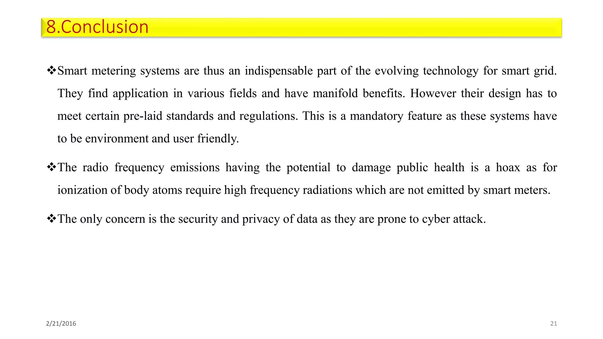 Smart metering-system | PPTX