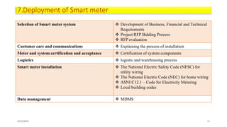 Smart metering-system | PPTX