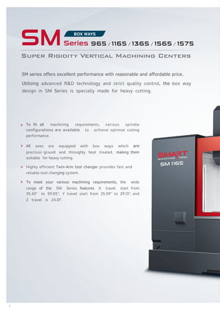 Smart Machine Tool - Milling Series | PDF