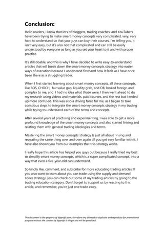 Smart-Money for SMC traders good time and ICT | PDF