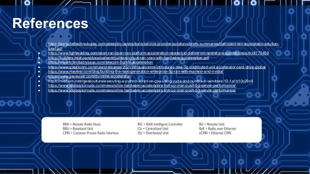 Accelerating Cards and O-RAN | PDF | Computer Networking | Computing