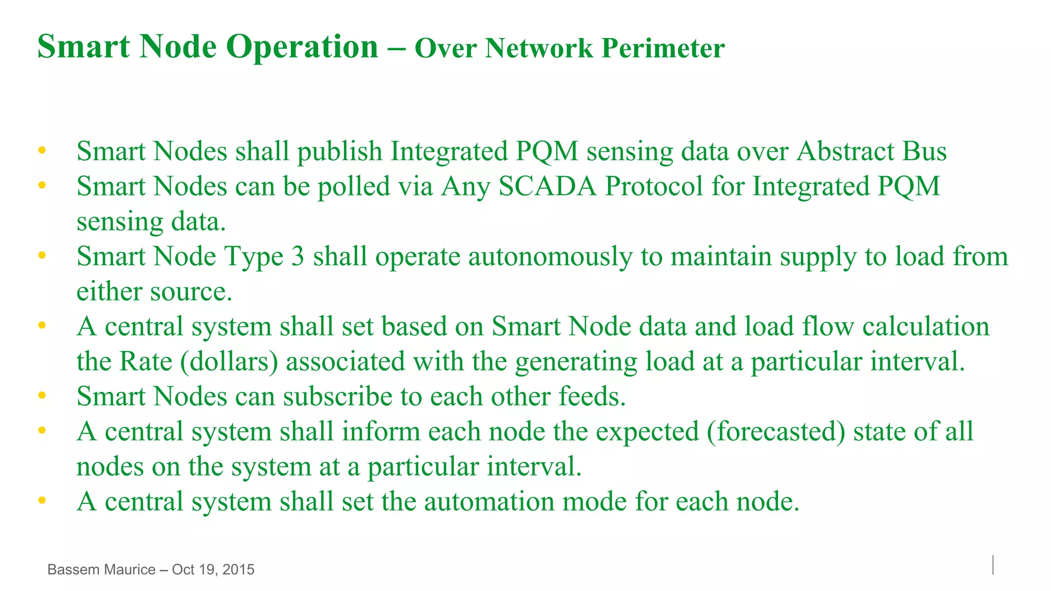 Smart Nodes And Automation Modes For Energy Routing Ppt Free Download