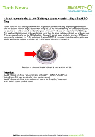 Smart o-torque-specification | PDF