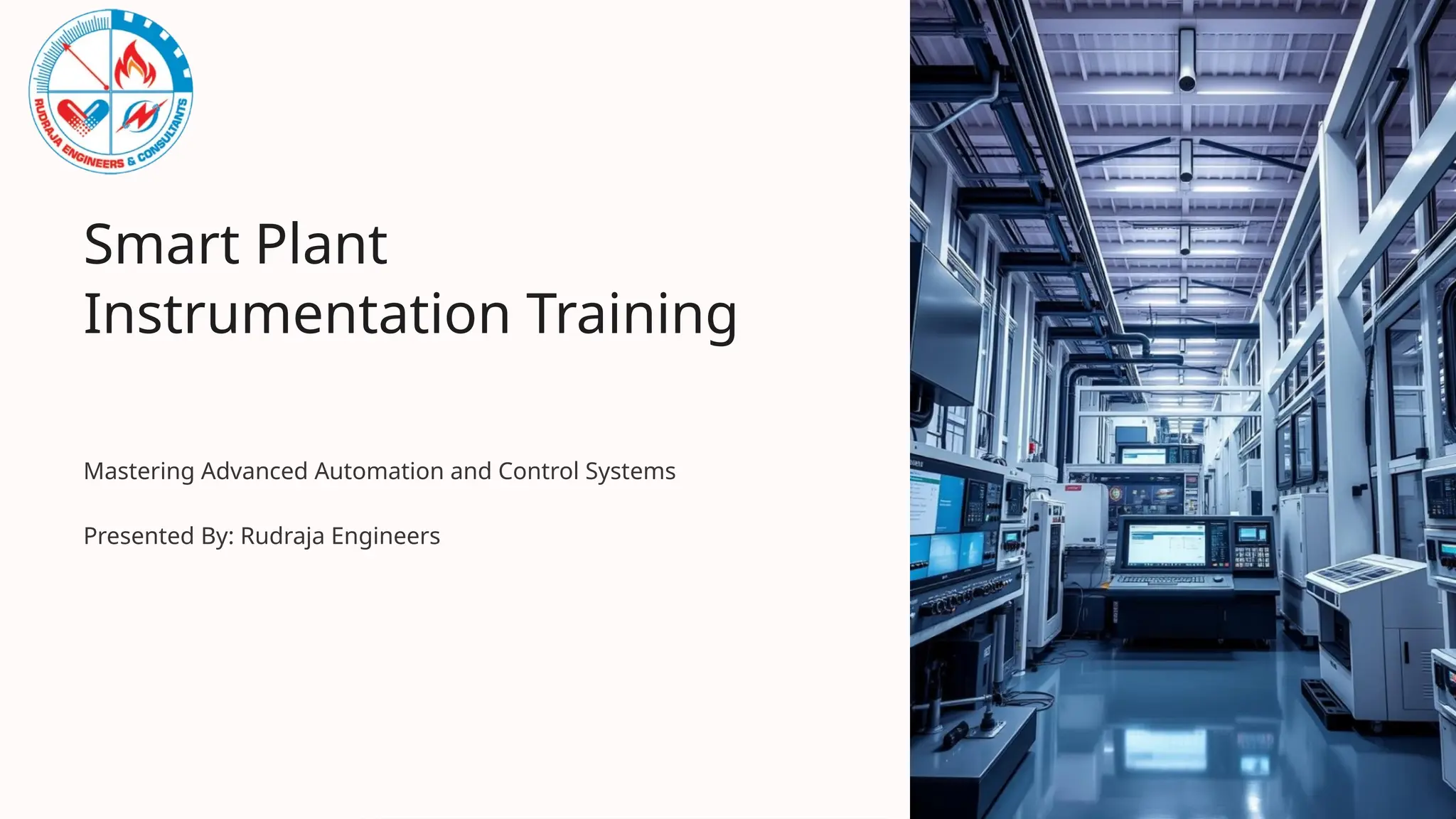 Smart Plant Instrumentation Training: Introduction to Modern Technology | PPTX