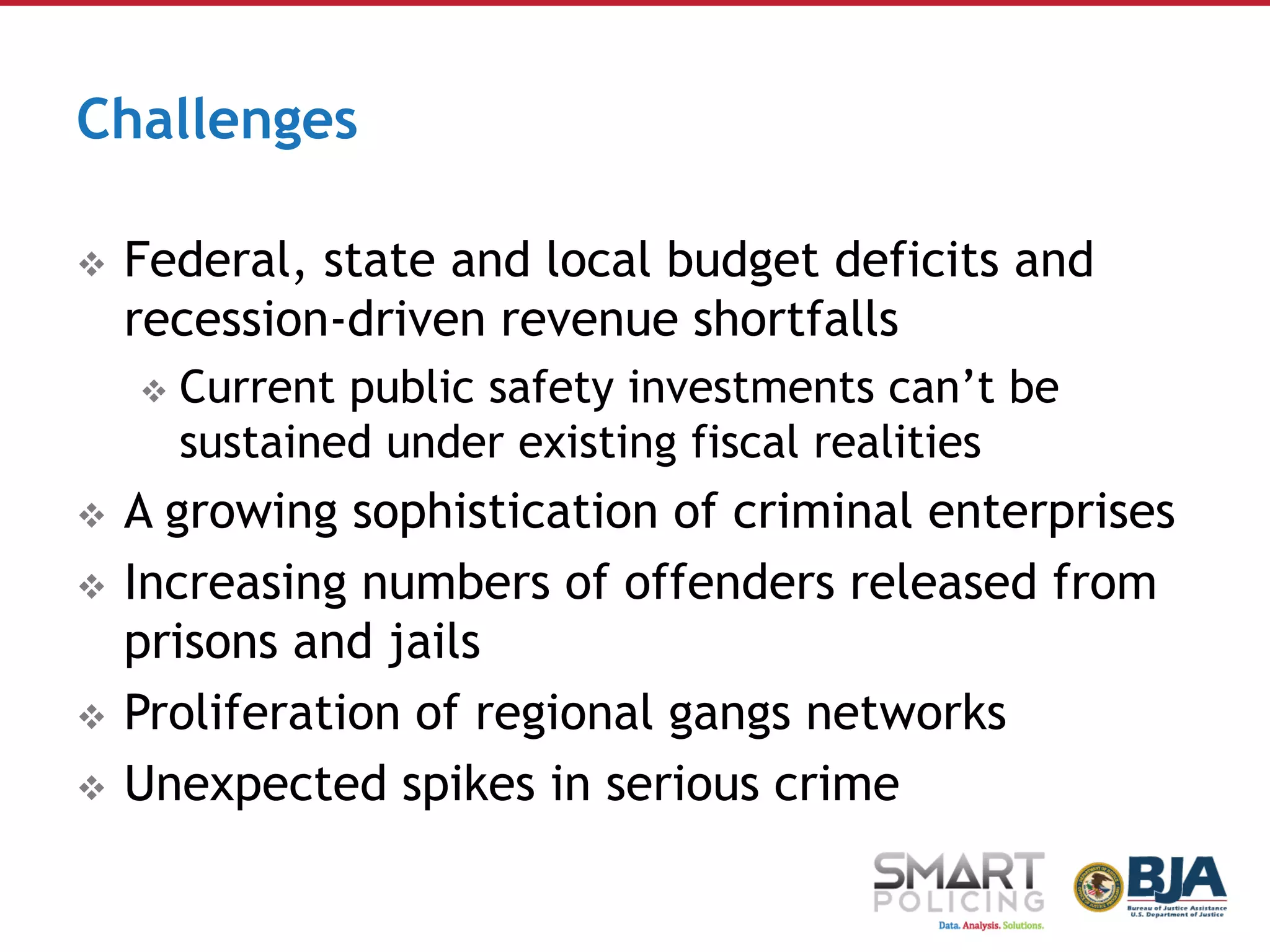 Smart policing and technology applications presentation | PDF