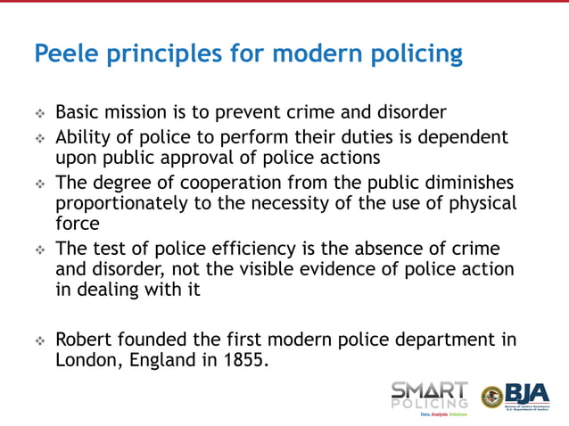 Smart policing and technology applications presentation | PDF