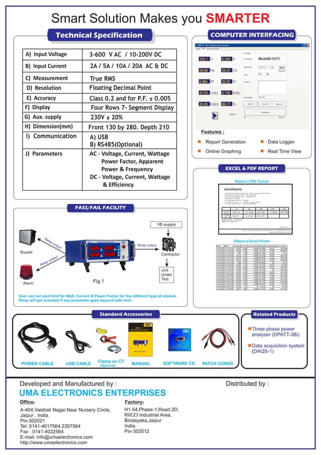 SMART-QC for testing LED Driver | PDF