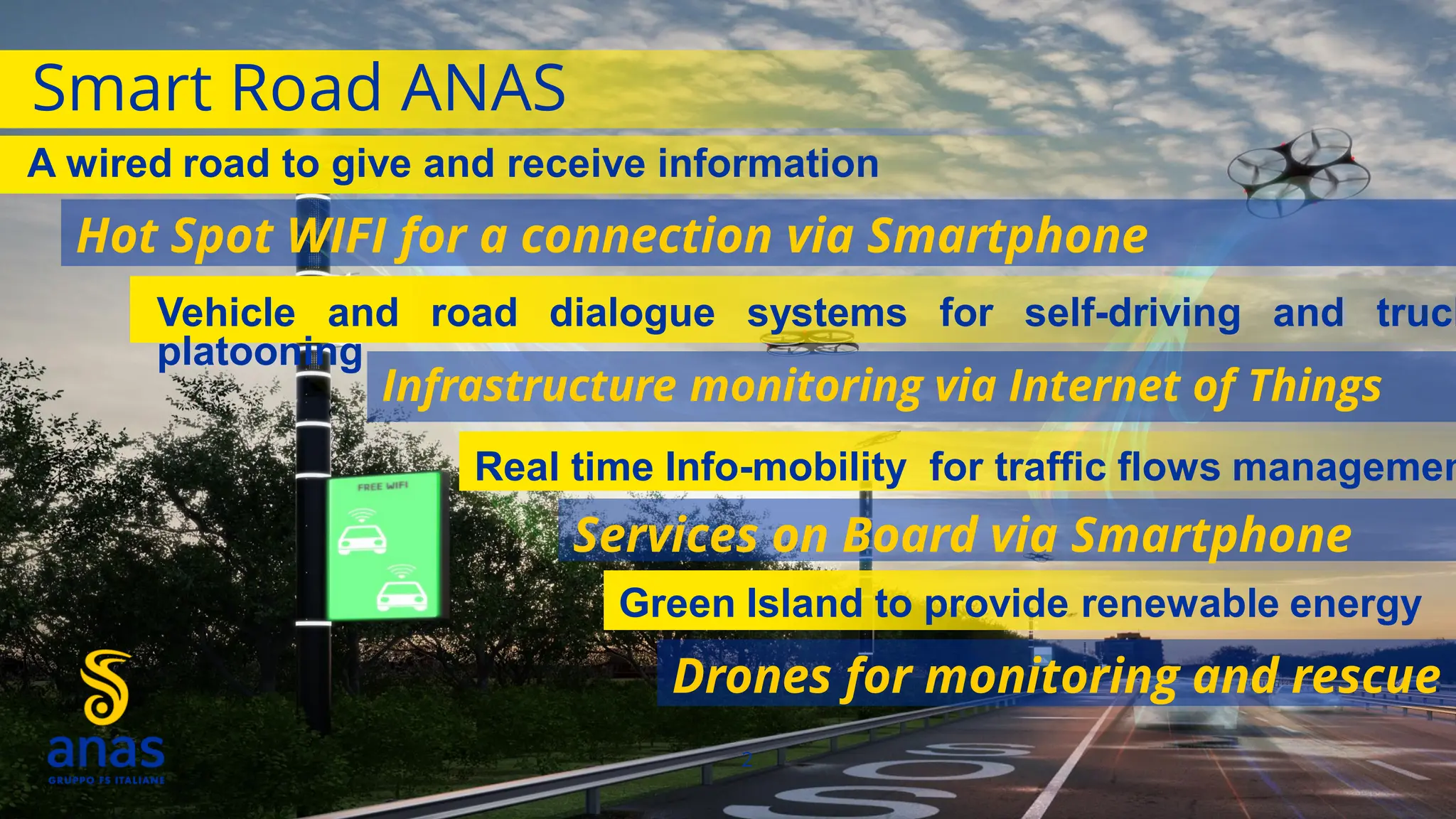 An innovative smart road iot presentation | PDF