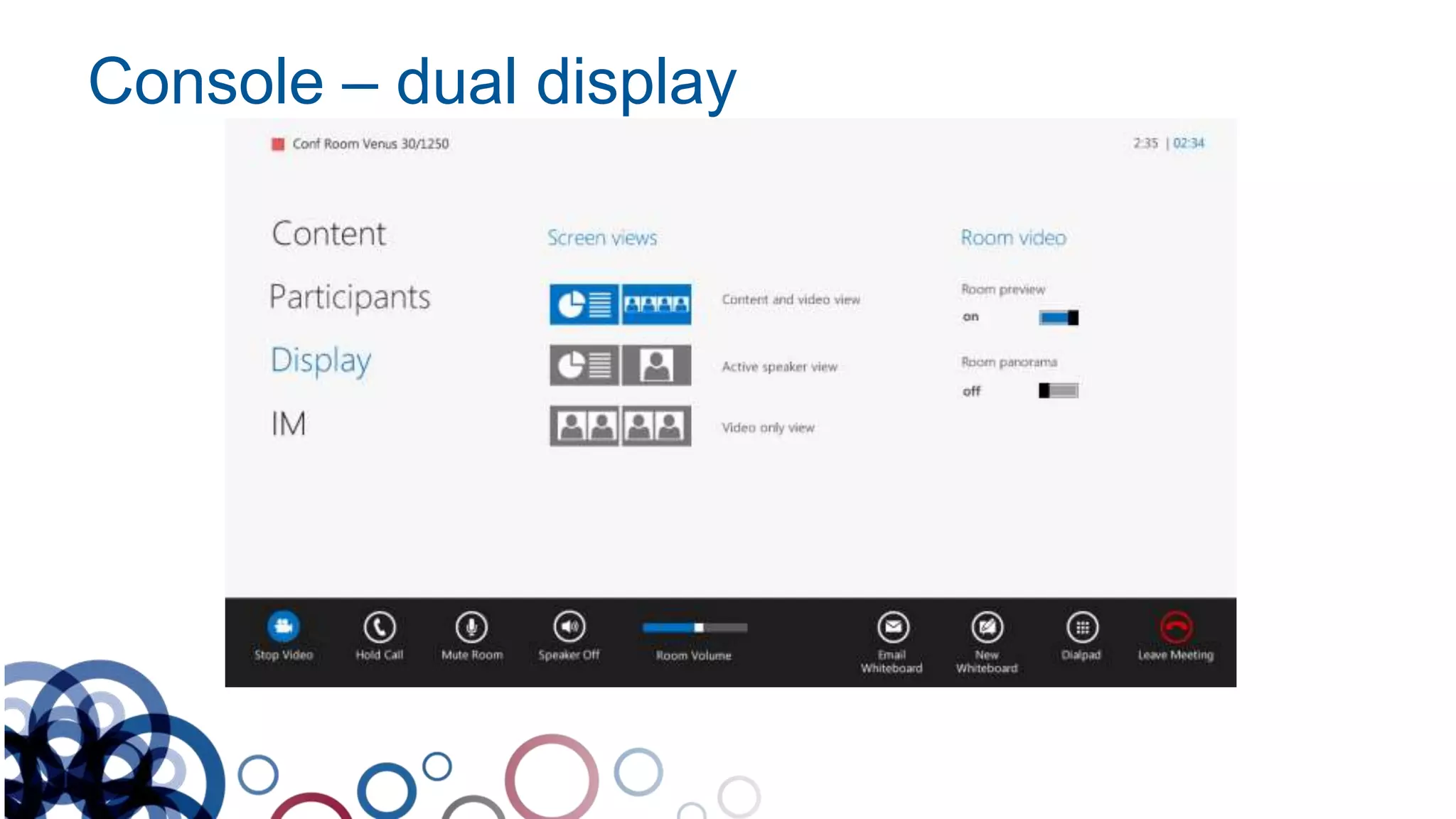 SMART Room System for Microsoft Lync | PPTX | Web Conferencing ...