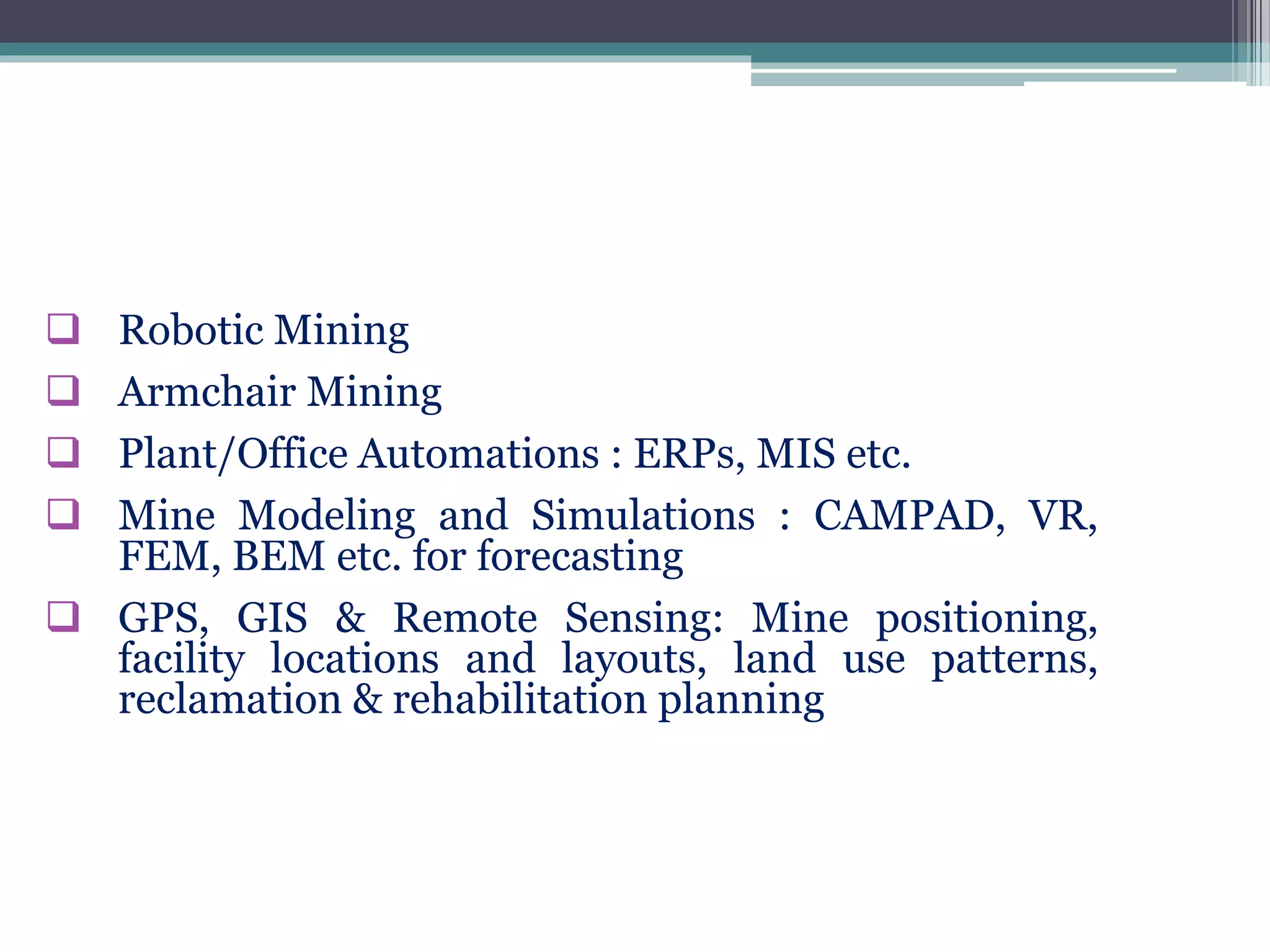 IoT in Mining for Sensing, Monitoring and Prediction of Underground ...