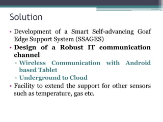 IoT in Mining for Sensing, Monitoring and Prediction of Underground ...
