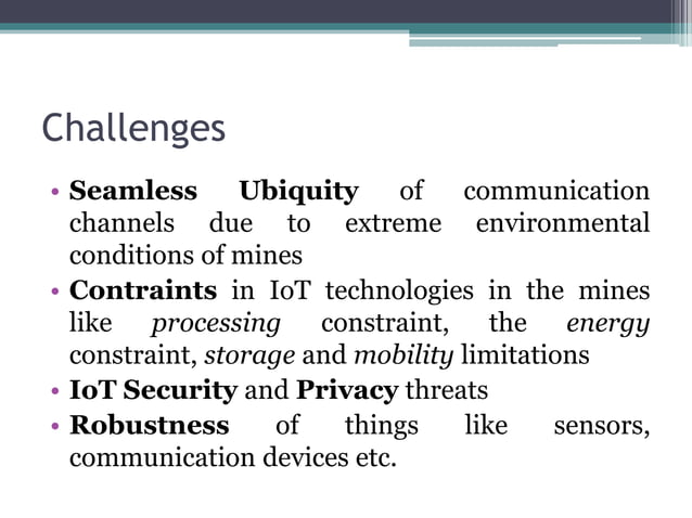 Iot In Mining For Sensing Monitoring And Prediction Of Underground