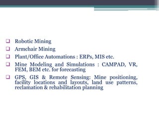 IoT in Mining for Sensing, Monitoring and Prediction of Underground ...