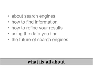 Smart Searching | PPT