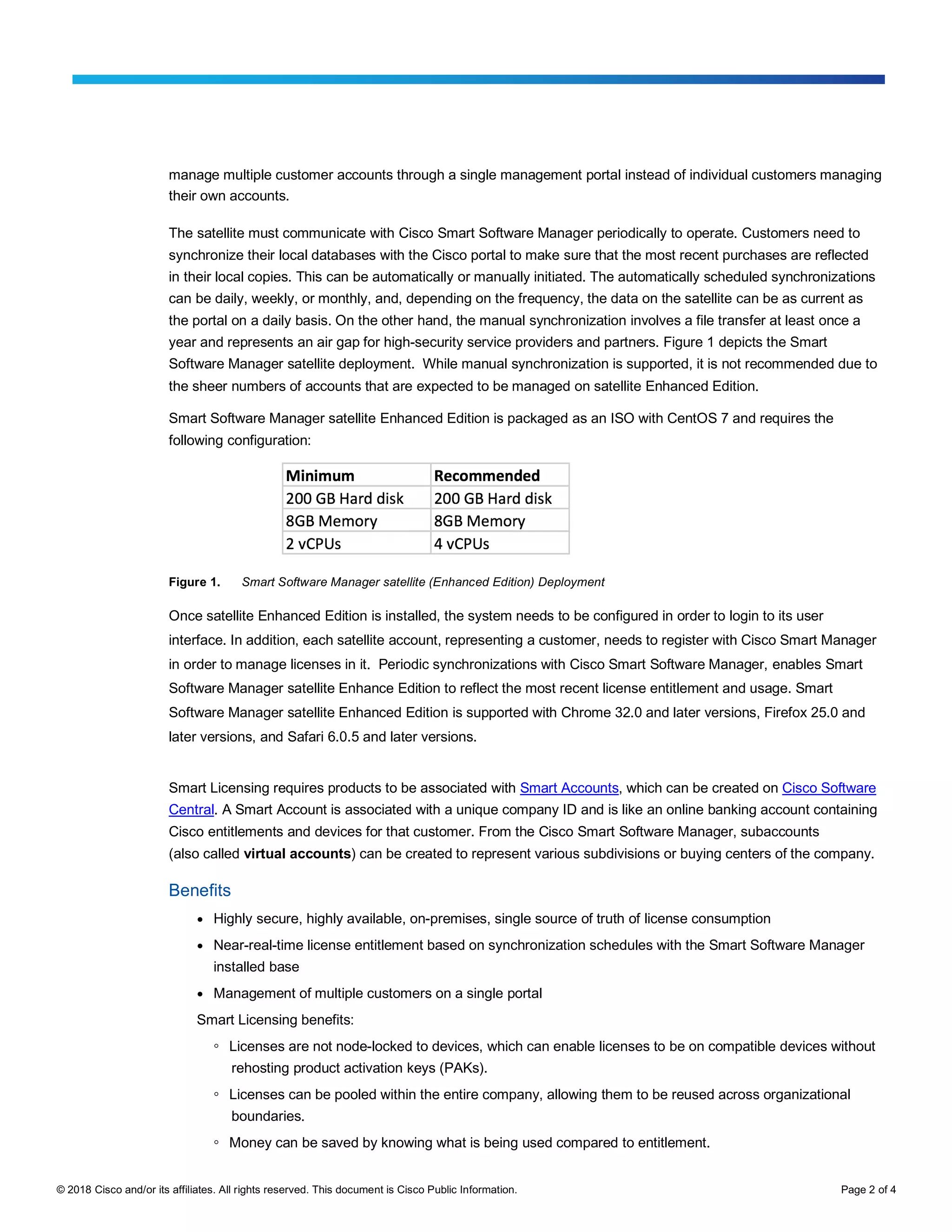 Smart software-manager-satellite-enhanced-edition-datasheet | PDF