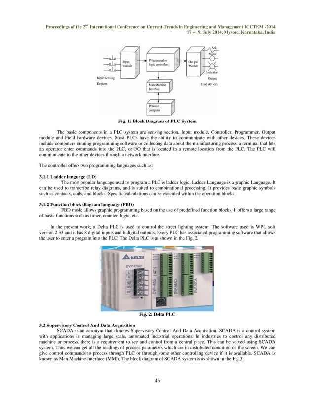 SMART STREET LIGHTING SYSTEM BASED ON SENSORS USING PLC AND SCADA | PDF