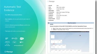 Smart SAP Testing with Panaya Test Dynamix | PPTX