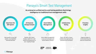 Smart SAP Testing with Panaya Test Dynamix | PPTX