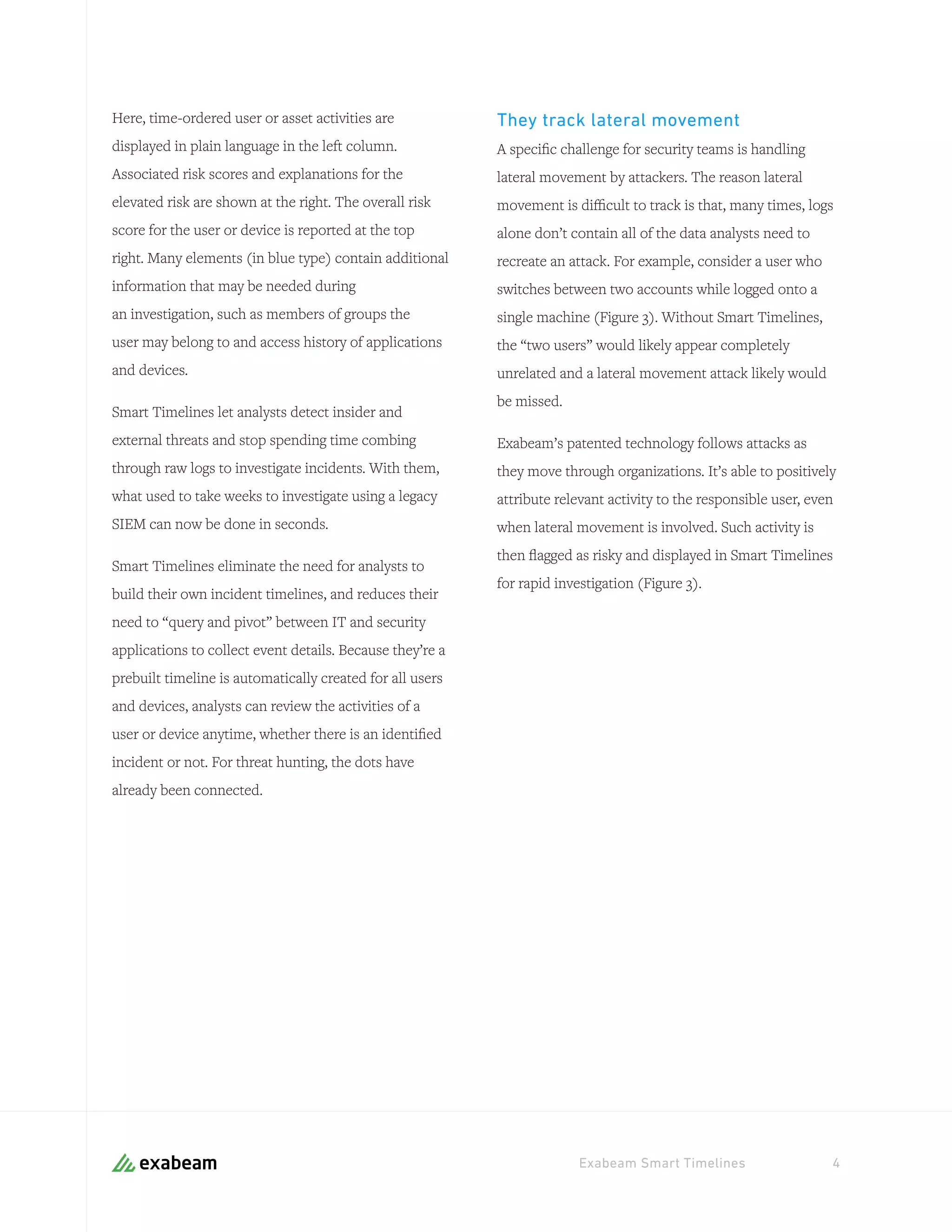 Use Exabeam Smart Timelines to improve your SOC efficiency | PDF