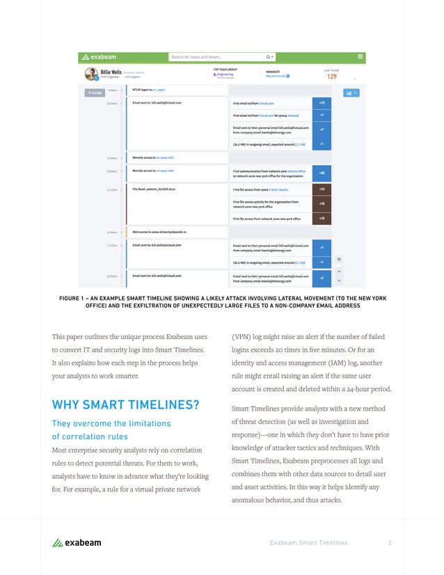 Use Exabeam Smart Timelines to improve your SOC efficiency | PDF